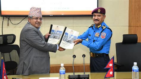 Performance Contract Signed Between Home Secretary And Igp Kunwar