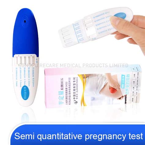 Semi Quantitative Pregnancy Test Home Hcg Rapid Test Factory
