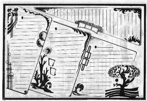 手抄报版面设计图大全初中超漂亿笔画 手抄报版面设计图大全 画趣文库（我爱生活）