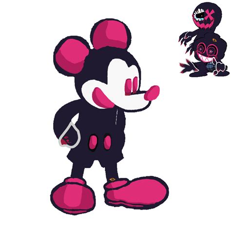 Corrupted Mickey Phase 1 Ibispaint