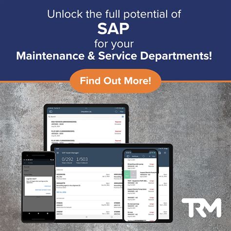 Total Resource Management On Linkedin Sap Maintenancemanagement Serviceexcellence Trm
