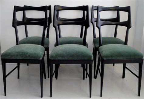 Set Of Six Vittorio Dassi Dining Chairs At 1stdibs