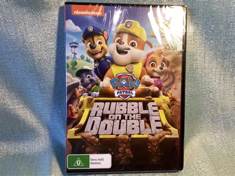 Dvd Paw Patrol Rubble On The Double Free Postage 1600 Picclick Au