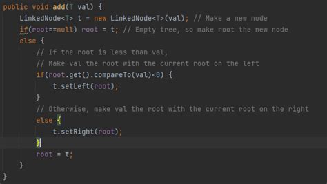 Solved Goal Alter The Add Method Of Lab4 So It Keeps The