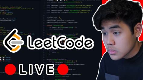 🔴 Live 🔴 Solving Coding Interview Questions Youtube