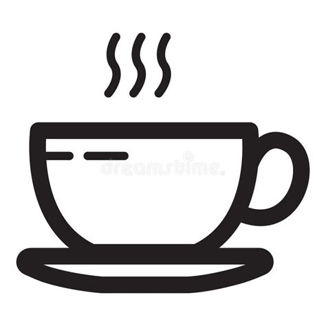Cartoon Hot Coffee Stock Vector Illustration Of Cartoon 258088520