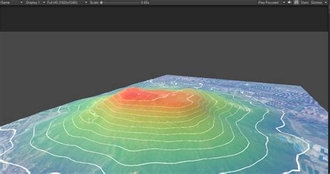 【unity】shadergraph实现等高线和高程渐变设色 unity 地形等高线 csdn博客