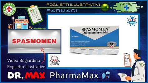 Cosè Il 💊 Farmaco Spasmomen 🗺️ Foglietto Illustrativo Bugiardino Salute Youtube