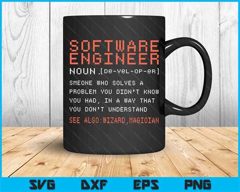 Software Engineer Developer Definition Programming Svg Cutting Files