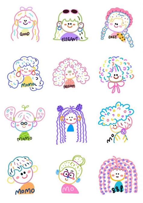 卡通小人简笔画大全可爱又好看简单笔画（精选18张） 简笔画图片大全