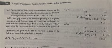 Solved Chapter Continuous Random Variables And Chegg