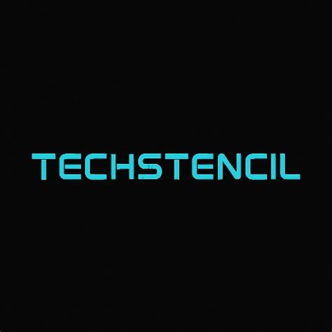 Tech Stencil Youtube