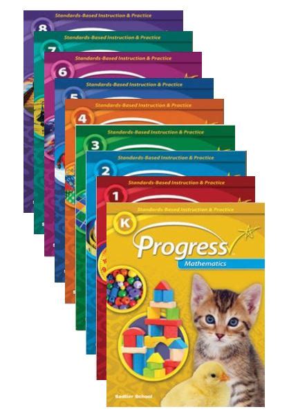 Progress Mathematics Standards Based Instruction And Practice Grade K~8