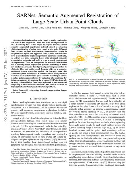 Sarnet Semantic Augmented Registration Of Large Scale Urban Point
