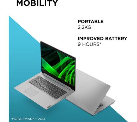 LENOVO IdeaPad 3 17 3 Laptop AMD Athlon Gold 128 GB SSD Grey 81W2003EUK Currys Business