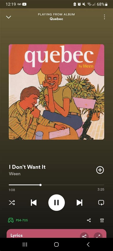 Is There Any Ween Songs That Make You Emotional Or You Have An Emotional Tie To R Ween