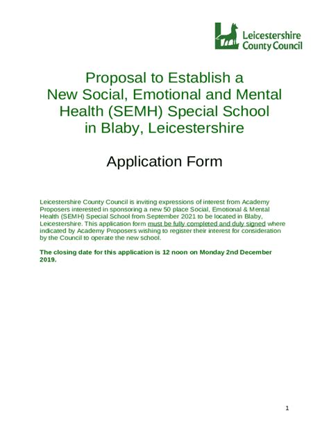 New Semh School Application Doc Template Pdffiller