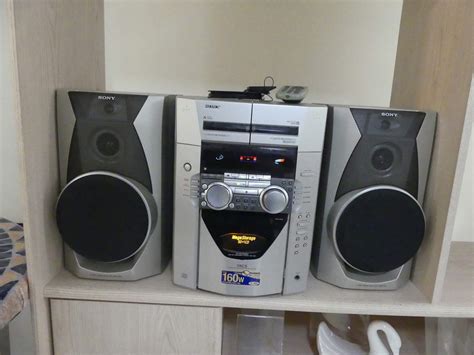 Lot 135 Sony 501 Mega Storage Amfm Cd Dual Cassette Stereo With