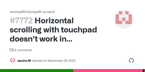 Horizontal Scrolling With Touchpad Doesnt Work In Webview2 · Issue 7772 · Microsoftmicrosoft