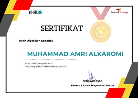 Certificate Course E Learning Smap Iso 370012016 20 07 2023 Pdf