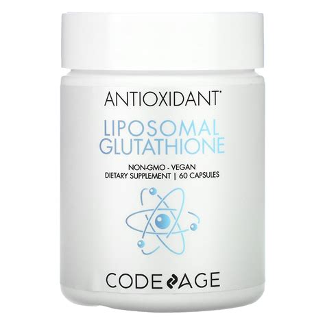Codeage Antioxidant Lipsomal Glutathione Capsules