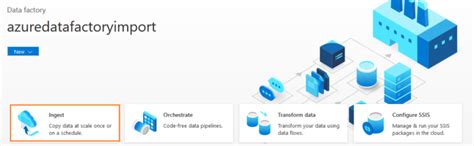 Copy Data Tool To Import Data Into Azure SQL Database From Web Sources