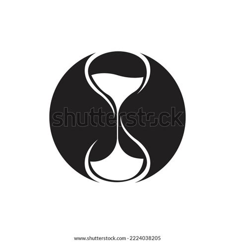 Vector Hourglass Logo Icon Illustration Design Stock Vector Royalty Free 2224038205 Shutterstock