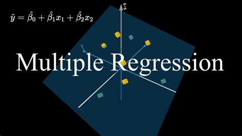 Multiple Regression Ch 4 Linear Regression Youtube