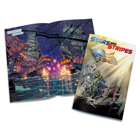 Stars And Stripes A History Of The U S Flag Kingstone Comics