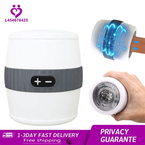 Premium Crystal Masturbator Cup Automatic Powerful Sucking Portable Intelligent Interactive
