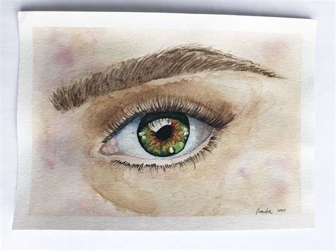 Hazel Eye Drawing