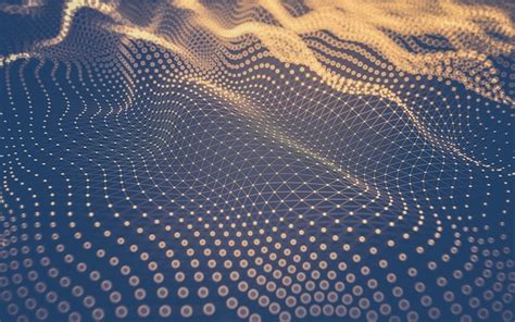 Premium Photo Abstract Background Molecules Technology With