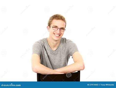 Ragazzo Teenager Biondo Immagine Stock Immagine Di Capelli 27914445