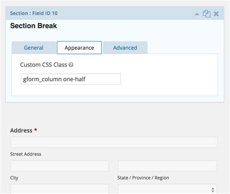 Splitting Gravity Forms Fields Into 2 Columns Sridhar Katakam