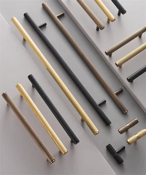 Vortice Solid Brass Knurled Kitchen And Cabinet Pull Handle