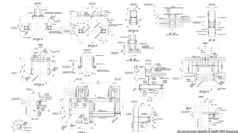 Structural Steel Drawings Computer Aided Drafting Design
