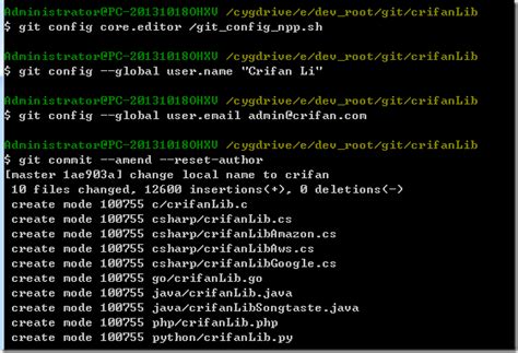 【已解决】cygwin中用git去config配置用户名和邮箱出错：error Cannot Run Vi No Such File Or