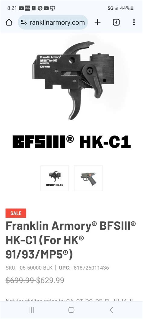 Item Relisted FS FT Binary Trigger For Ap Sp Other Mp Clones The Outdoors Trader