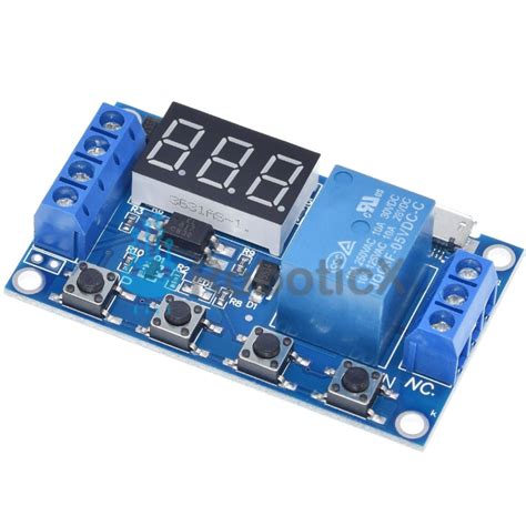 Relay Module Switch Trigger Time Delay Circuit Roboticx