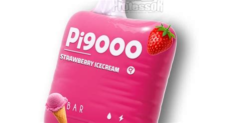 Elf Bar Disposable 9000 Puffs Strawberry Icecream In Saudi Arabia