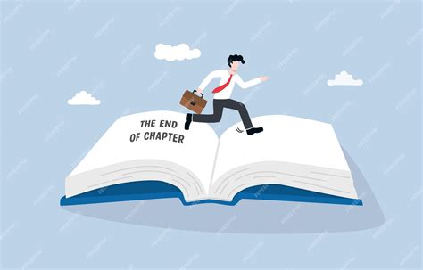 Premium Vector Next Chapter Of Business Career Challenge Concept