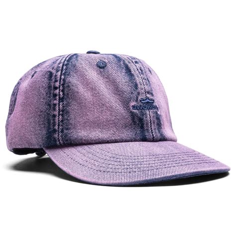 Crown Logo Denim Hat Pink Feature
