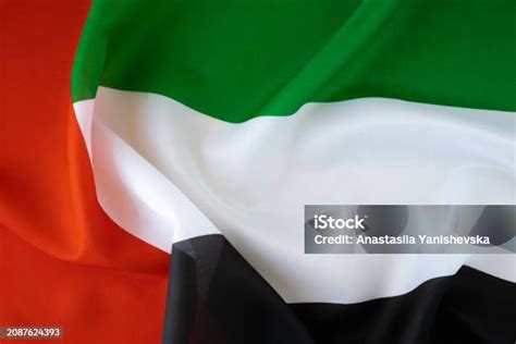 아랍 에미리트의 국가 상징 아랍 에미리트 국기 배경입니다 텍스트의 공간을 복사합니다 독립의 개념 공휴일에 대한 스톡 사진 및 기타 이미지 Istock