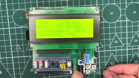 Stm32 Projects Lịch Vạn Niên Giao Tiếp Esp01s Youtube