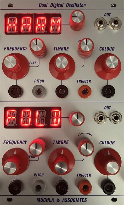 Otherunknown Dual Digital Oscillator Ddo Rogan Knobs Buchla
