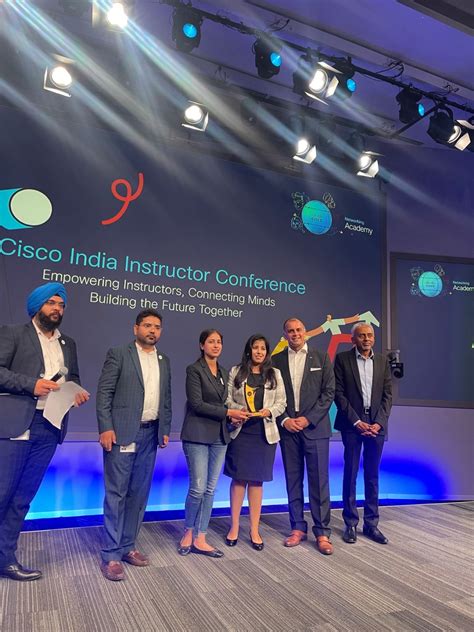 Honoured To Receive Cisco Netacad Best Performing Institution Award 🏆