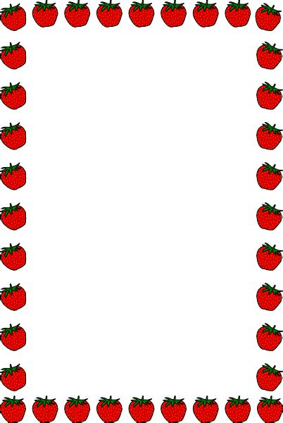 Food Clipart Borders