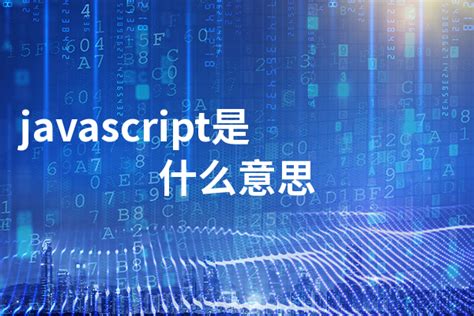 Javascript是什么意思 选型指导 万商云集