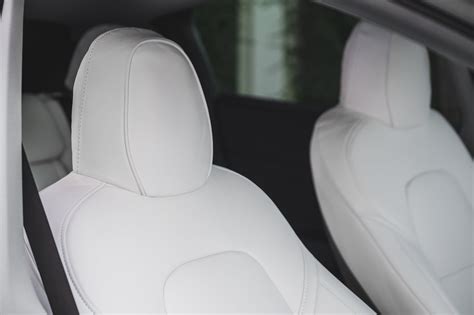 Tesla Model Y Vegan Leather Seat Covers