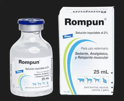 Analgésico Inyectable Rompun X 25 Ml Croper